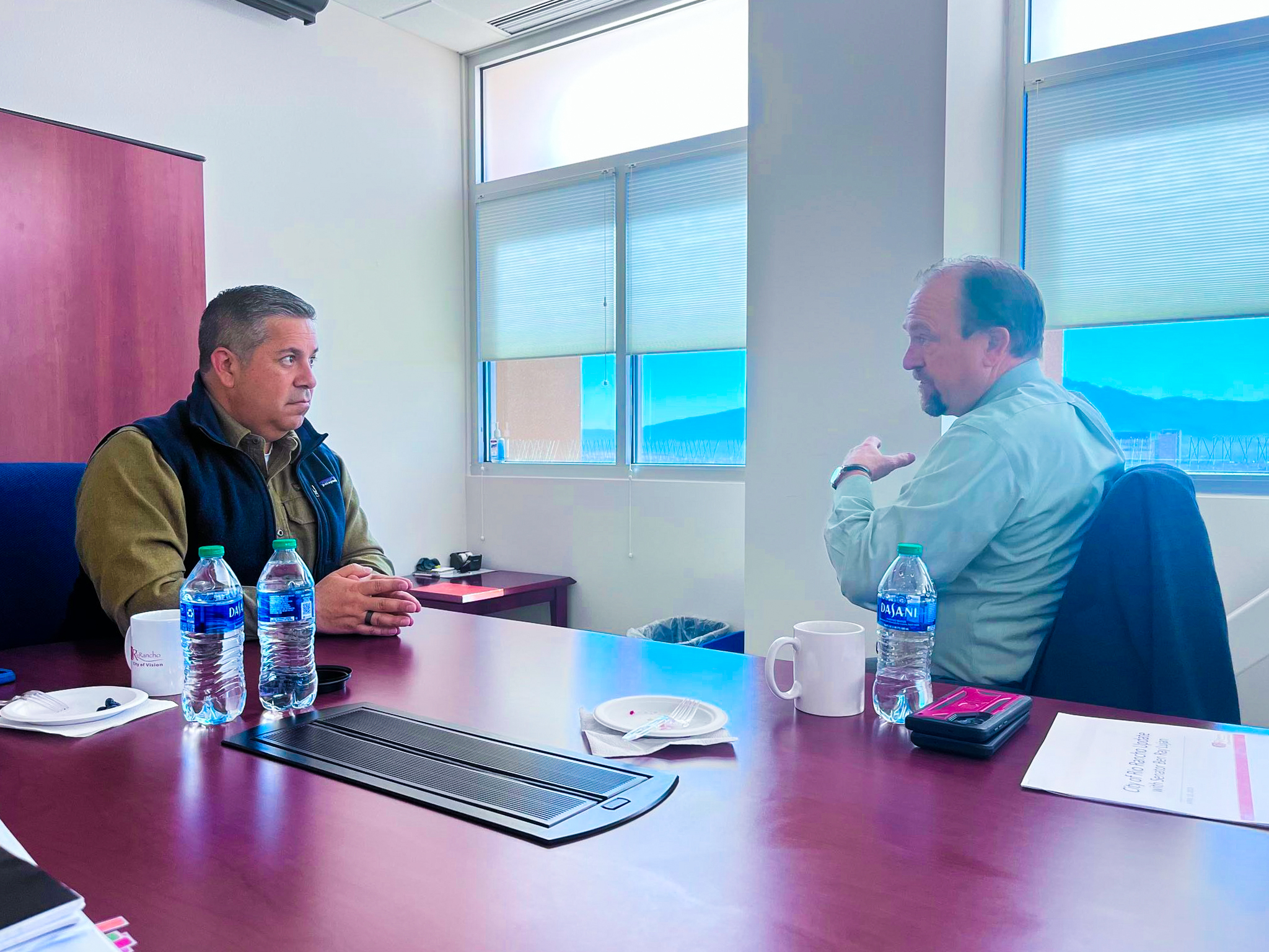 Luján Meets with Local Leaders from Rio Rancho, Sandoval County, and ...