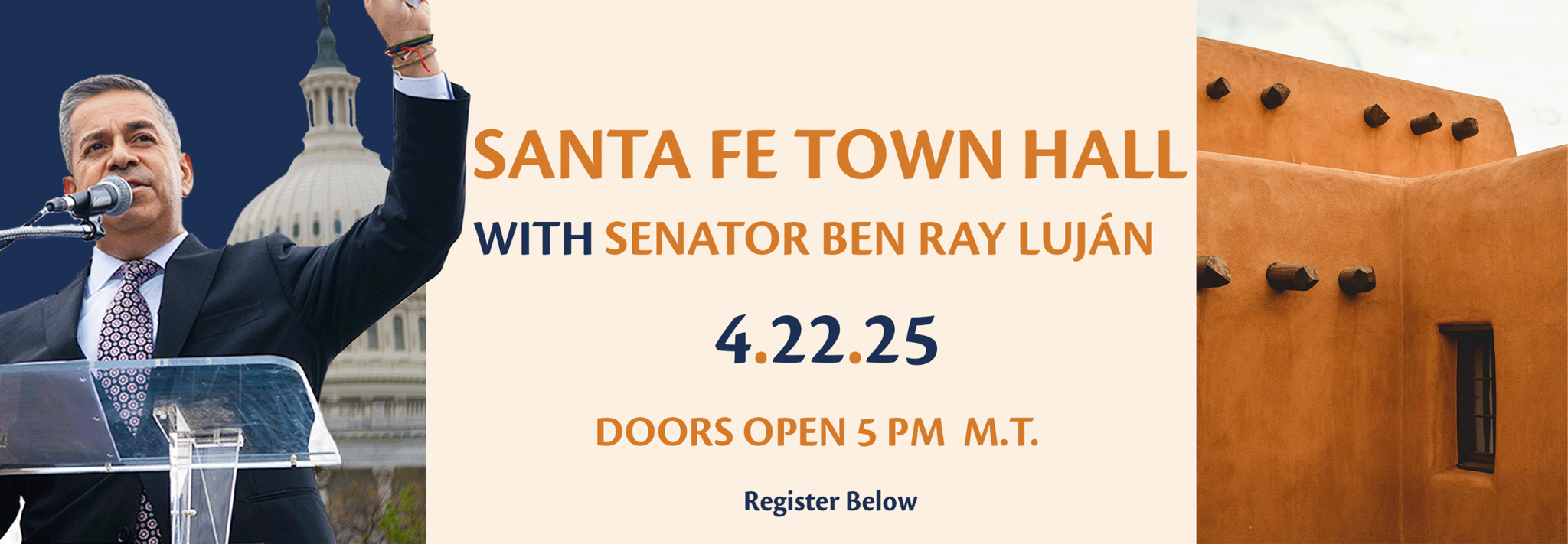 Senator Luján's Santa Fe Town Hall - Senator Ben Ray Luján